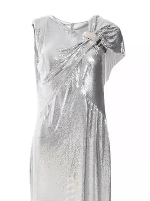 Rabanne Metallic Mesh Gown