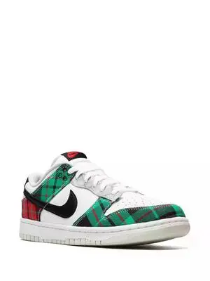 Nike Dunk Low Tartan Plaid Sneakers
