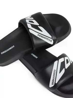Dsquared2 Logo Print Slides