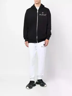 Philipp Plein Logo-print Zip-up Hoodie