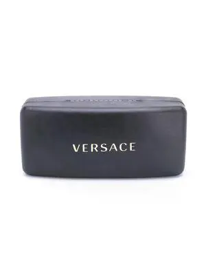 Versace Medusa Biggie Oval Frame Sunglasses - Pink
