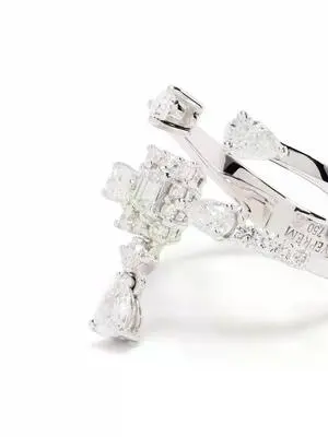 Yeprem 18kt White Gold Diamond Ring - Silver