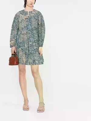 Ulla Johnson Leiko Floral-print Mini Dress