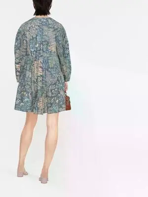 Ulla Johnson Leiko Floral-print Mini Dress