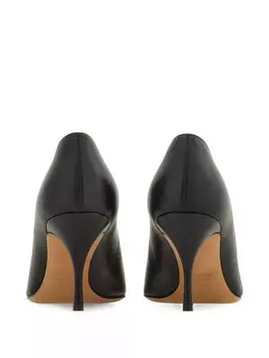 FERRAGAMO Maxi Gancini Pointed Pumps