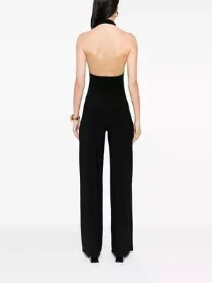 Norma Kamali Halterneck Jumpsuit With Cut-out Detail