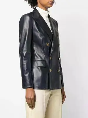 Ralph Lauren Camden Double-breasted Blazer - Blue