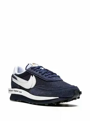 Nike X Sacai Ldwaffle Fragment Sneakers - Blue