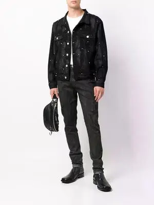 GOD'S MASTERFUL CHILDREN Embellished Denim Jacket