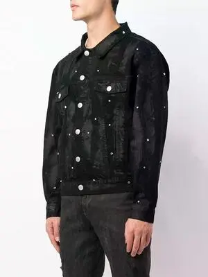 GOD'S MASTERFUL CHILDREN Embellished Denim Jacket