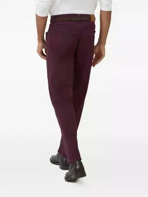 Brunello Cucinelli Burgundy Jeans - Red
