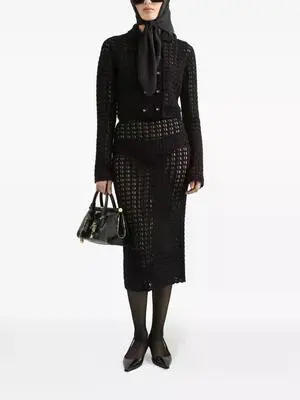 Dolce & Gabbana Knitted Midi Skirt