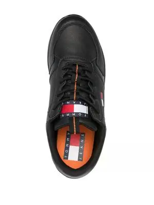 Tommy Hilfiger Calf Leather Low Top Sneakers