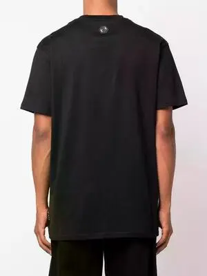 Philipp Plein Skull-print Cotton T-shirt - Black