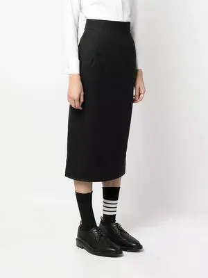 Thom Browne Twill Weave Pencil Skirt
