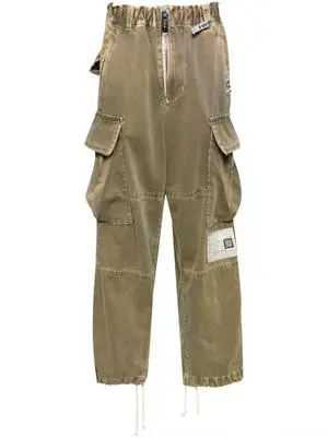 Mihara Yasuhiro Cargo Trousers With Logo Patch