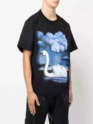 MISBHV Graphic Print Crew-neck T-shirt