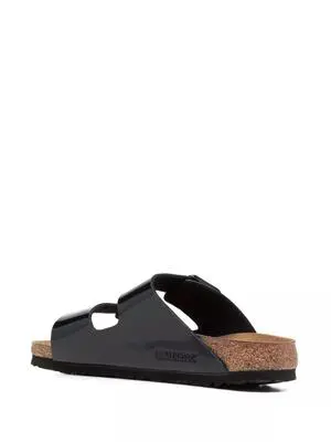 BIRKENSTOCK Arizona Patent Sandals - Black