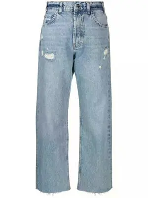 ANINE BING Gavin Mid-rise Straight Jeans