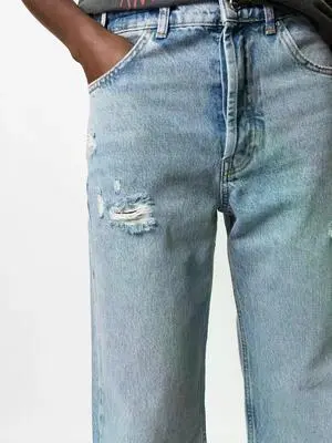 ANINE BING Gavin Mid-rise Straight Jeans