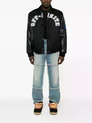 Off-White Varsity Baseball Jacket