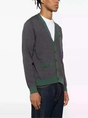 Maison Kitsuné Bold Fox Head Patch Cardigan