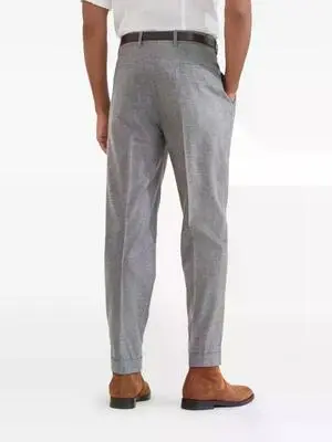 Brunello Cucinelli Flannel Tailored Trousers