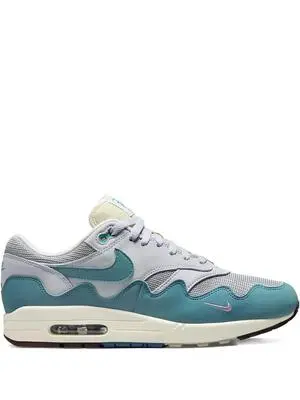 Nike X Patta Air Max 1 Noise Aqua Sneakers - Silver