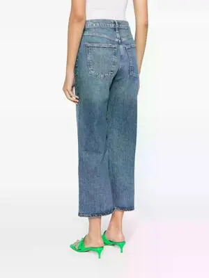 AGOLDE Harper Cropped Jeans - Blue