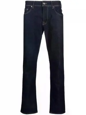 HACKETT Mid-rise Slim-fit Jeans - Blue