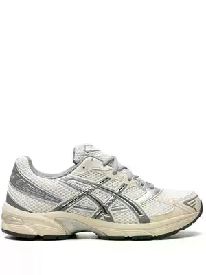 Asics Gel-1130 Lace-up Sneakers In Cream And Clay - Grey