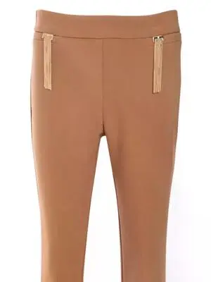 SIMONA CORSELLINI Flared Trousers With Tassel Detail