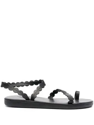 Ancient Greek Scalloped Sandals For Women