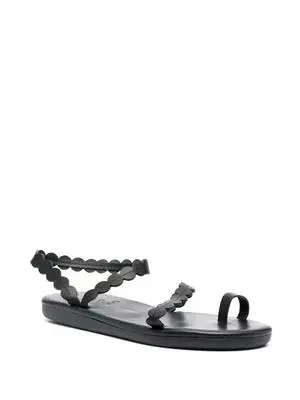ANCIENT GREEK SANDALS Leather Toe-strap Sandals
