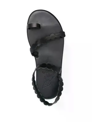ANCIENT GREEK SANDALS Leather Toe-strap Sandals