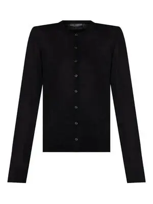 Dolce & Gabbana Cashmere-silk Blend Button-up Cardigan