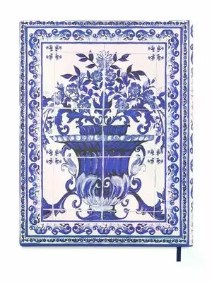 Dolce & Gabbana Large Mediterraneo-print Blank Notebook