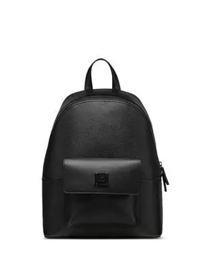 Mcm Stark Backpack With Front Flap Pocket