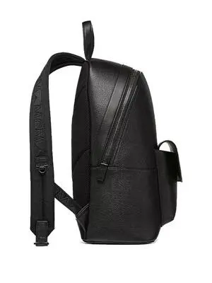 Mcm Stark Backpack With Front Flap Pocket