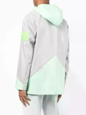 A-COLD-WALL* Geometric Panelled Hooded Windbreaker