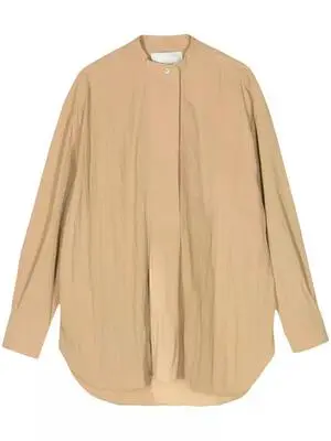 Studio Nicholson Long-sleeve Band-collar Blouse