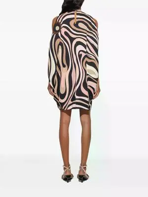 Emilio Pucci Marmo-print Kaftan