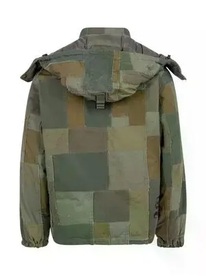 Supreme X Junya Watanabe Patchwork Hooded Jacket - Green