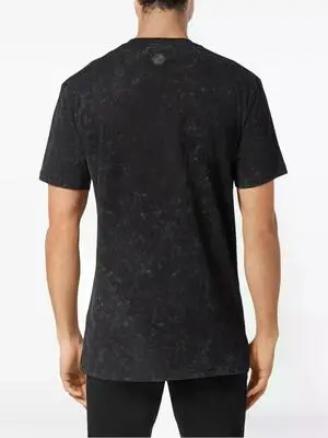 Philipp Plein Rhinestone-embellished Cotton T-shirt