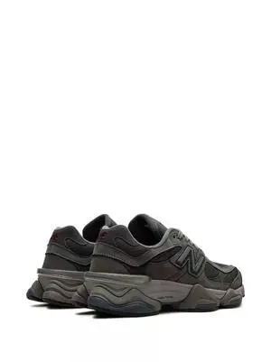 NEW BALANCE 9060 Panelled Suede Sneakers - Grey