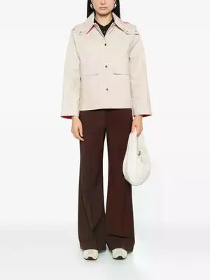 YVES SALOMON Detachable Hood Jacket