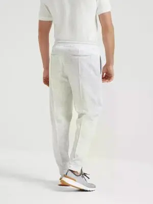Brunello Cucinelli Drawstring Track Pants - Grey