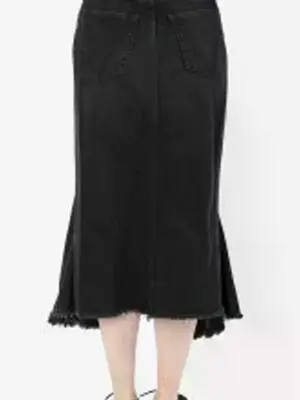 Vetements Denim Midi Skirt