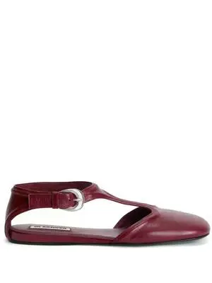 Jil Sander Strappy Flats For Women