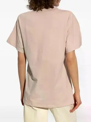 Moncler Embroidered Cursive Logo T-shirt